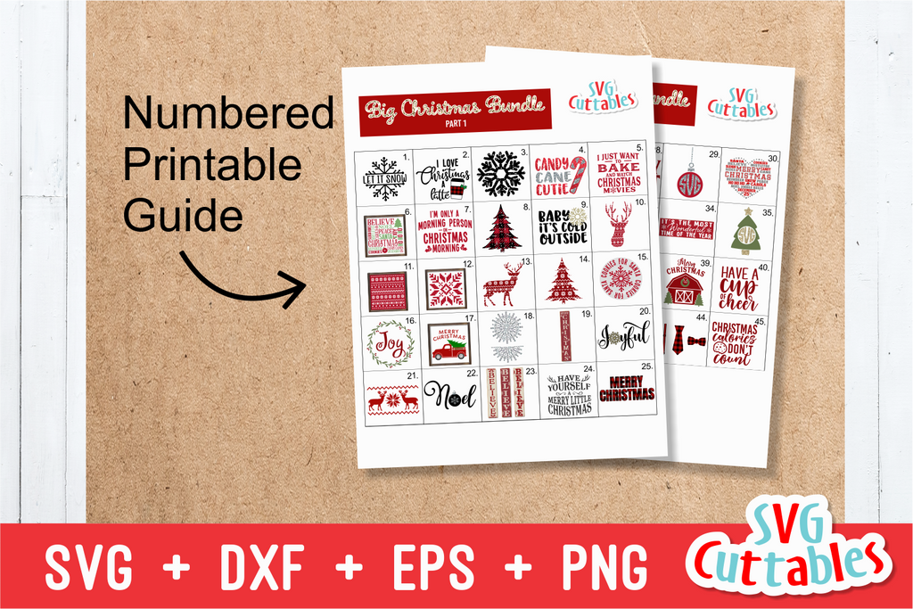 Big Christmas Bundle | svgcuttablefiles