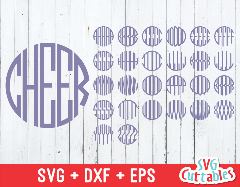 monogram with 5 initials